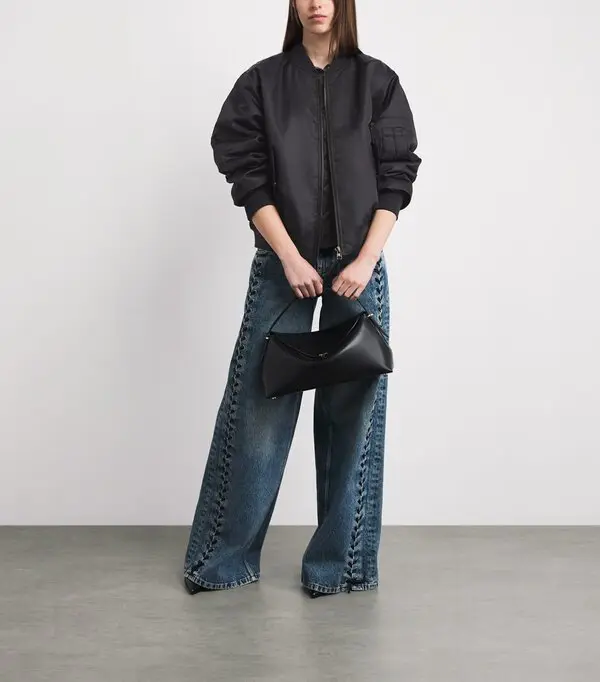 ANINE BING Leon Bomber Jacket - Black