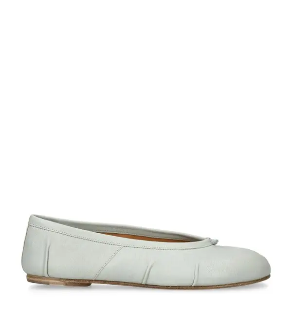 MAISON MARGIELA Leather Tabi Ballet Flats