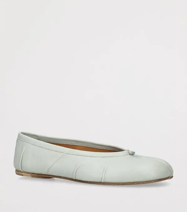 MAISON MARGIELA Leather Tabi Ballet Flats