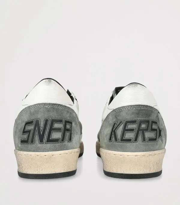 GOLDEN GOOSE Ball Star Suede Sneakers - Blue