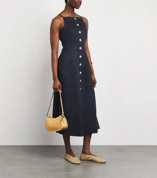 veronica beard linen dress Veronica Beard Beau Linen Belted Mini Dress