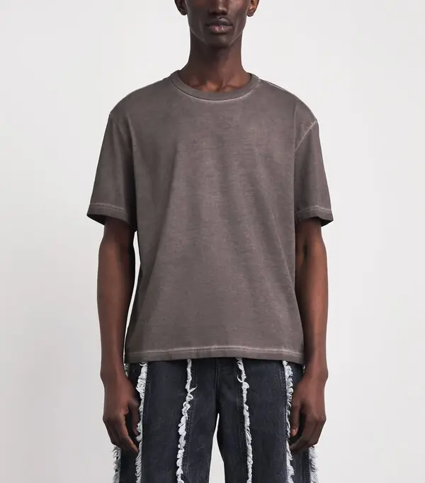 Séfr Cotton Mauro T-shirt - Brown