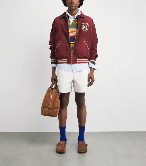 Polo Ralph Lauren Corduroy Embroidered Track Jacket