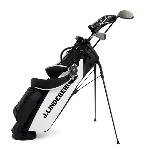 J. Lindeberg Sunday Stand Golf Bag - Black