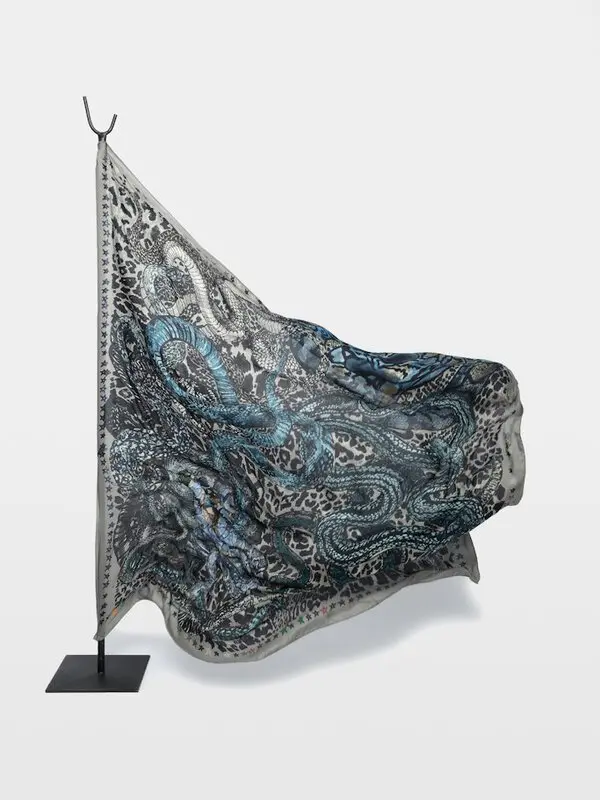 Zadig&Voltaire Billie Snakes Scarf