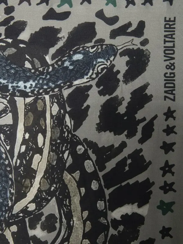 Zadig&Voltaire Billie Snakes Scarf