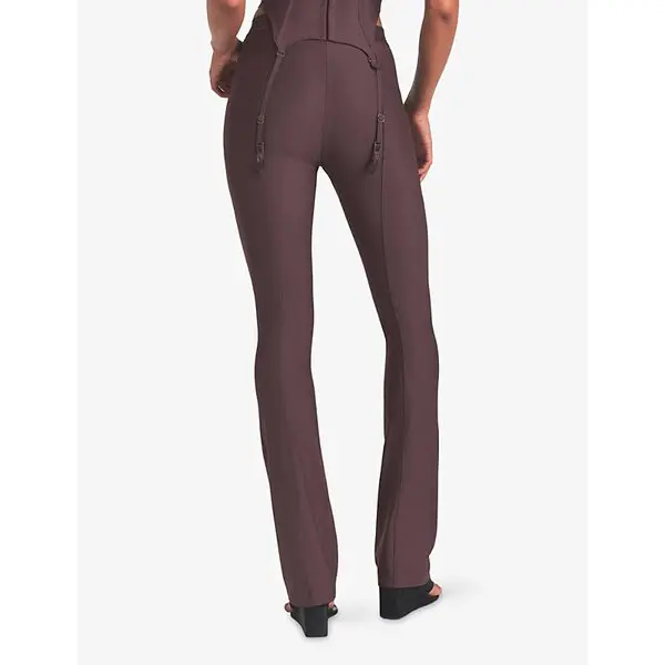 SKIMS High-waist Flare Jersey Trousers