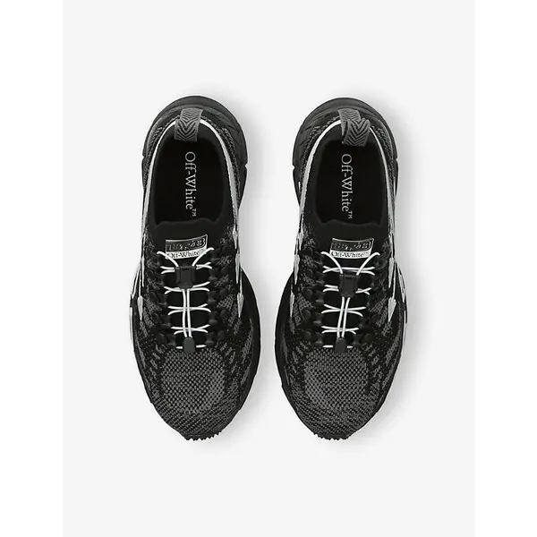 Off-White Be Right Back Woven Trainers - Black/comb