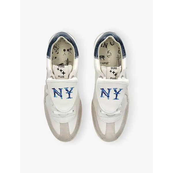 DUKE + DEXTER Plus Duke New York Leather Trainers