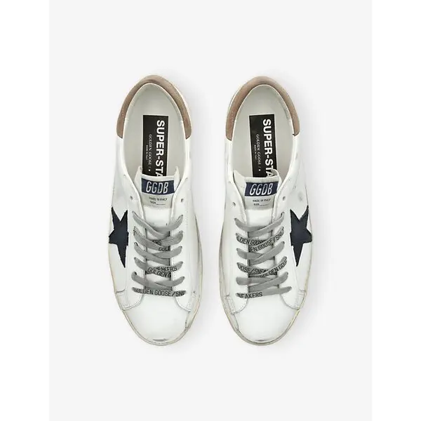 GOLDEN GOOSE Super Star Leather Trainers - White/oth