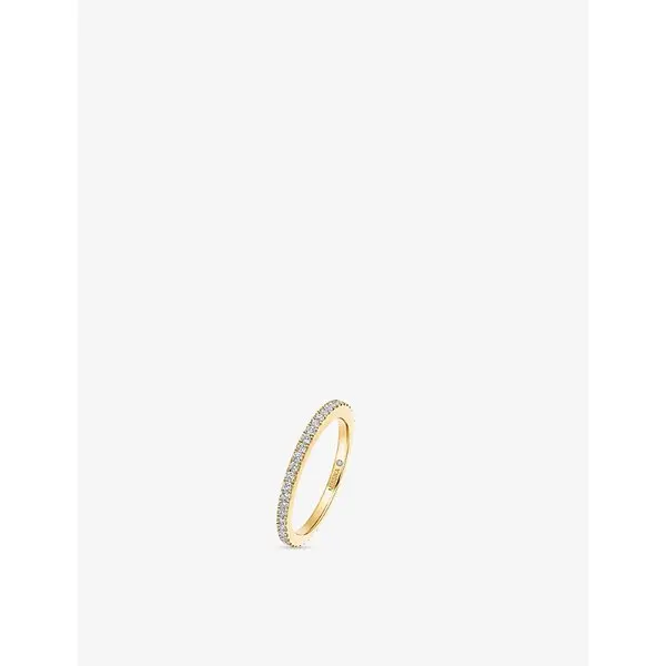 Messika Joy 18ct Gold And Diamond Wedding Ring - Yellow