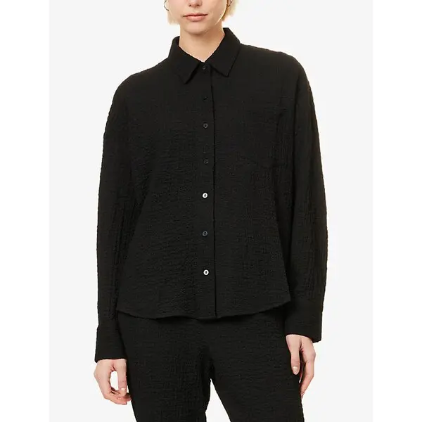 4TH & RECKLESS Roselle Crinkle Woven Shirt