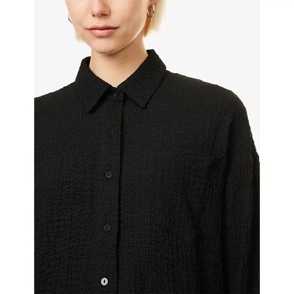 4TH & RECKLESS Roselle Crinkle Woven Shirt