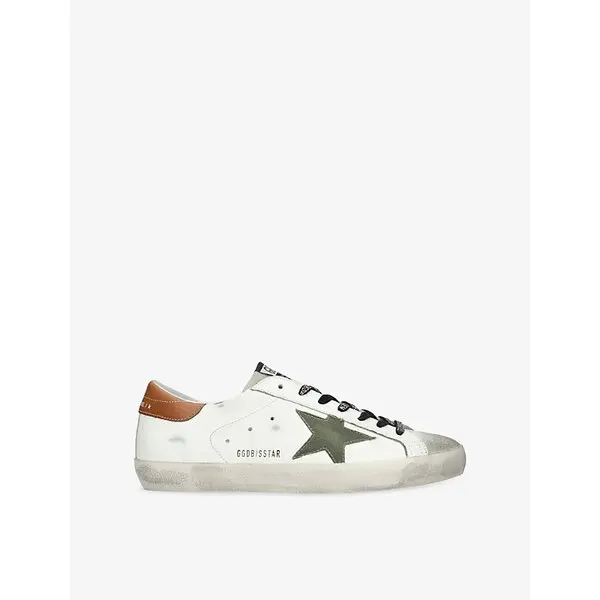 GOLDEN GOOSE Super Star Leather Trainers