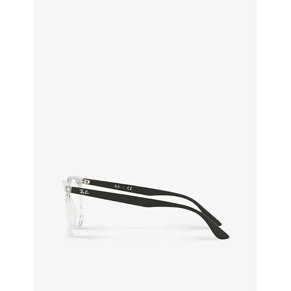 Ray-ban Round-frame Acetate Eyeglasses