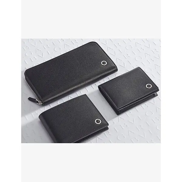 BVLGARI Hipster Compact Leather Wallet