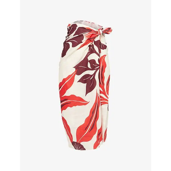 Second Summer Jondal Linen Sarong - Multi Print