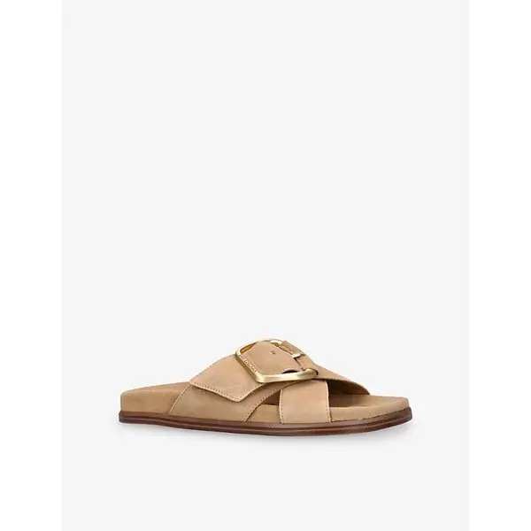 Sam Edelman Darla Suede Sandals - Tan