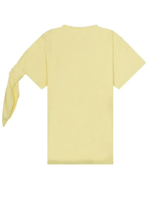 JW Anderson T-shirt With Knot Detailing - Yellow