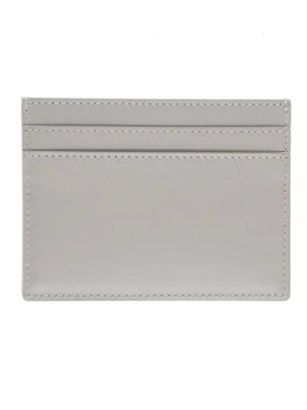 Saint Laurent Logo Card Holder - Grey