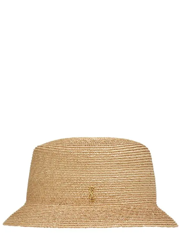 Saint Laurent Fedora Hat - Beige