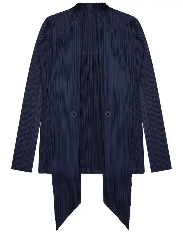 Issey Miyake Pleated Cardigan