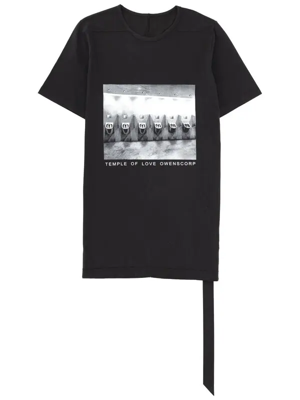 Rick Owens T-shirt "level T - Black