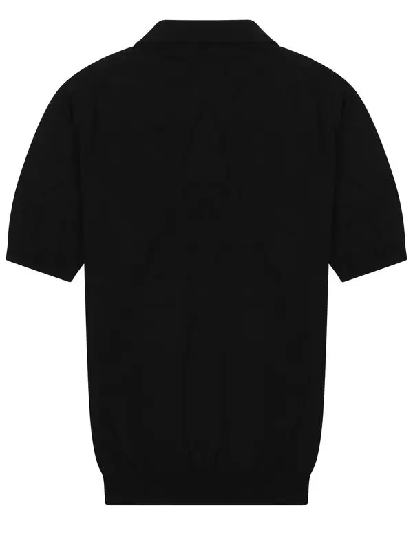 Tagliatore Polo In Cotone - Black
