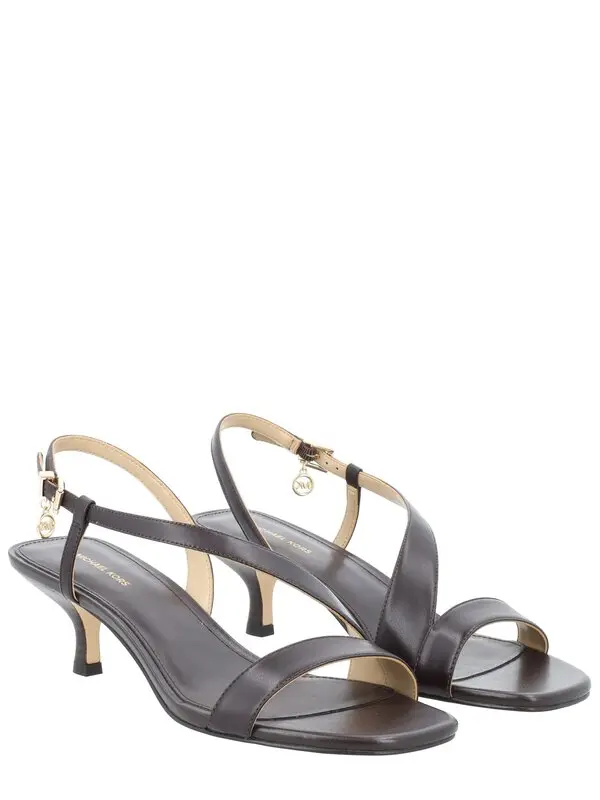 Michael Kors Jaida Heel Sandals - Brown