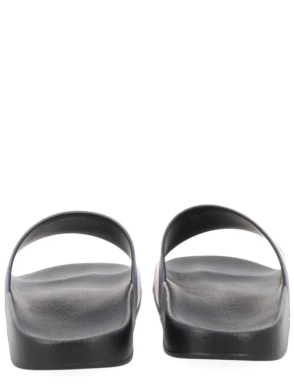 Moncler Basile Slides - Black