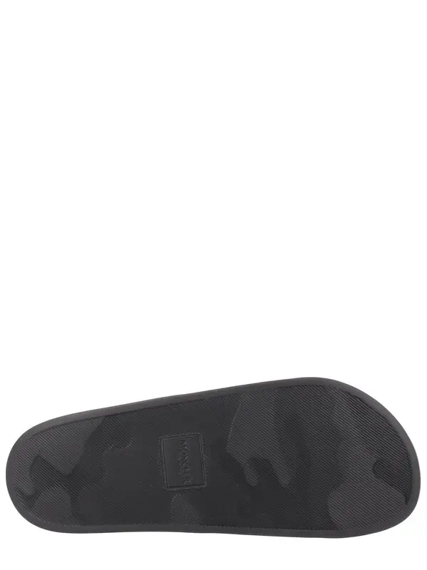 Moncler Basile Slides - Black