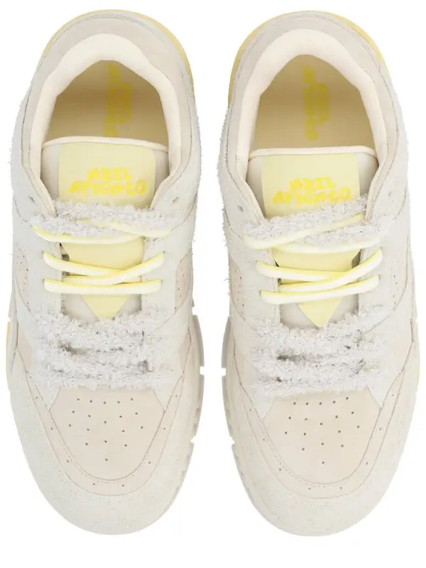 Axel Arigato Area Lo Label Sneakers - Ivory