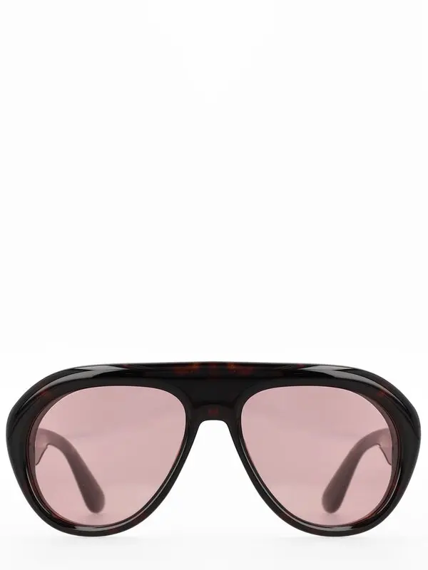 ROTATE BY BIRGER CHRISTENSEN Pilot Aviator Sunglasses - Brown