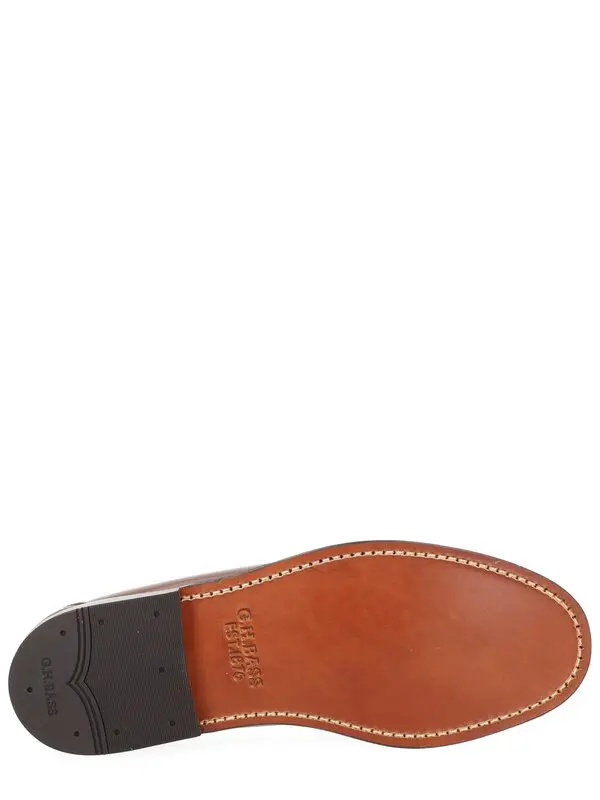 G.H. BASS & CO. Weejun Heritage Larson Loafers - Brown