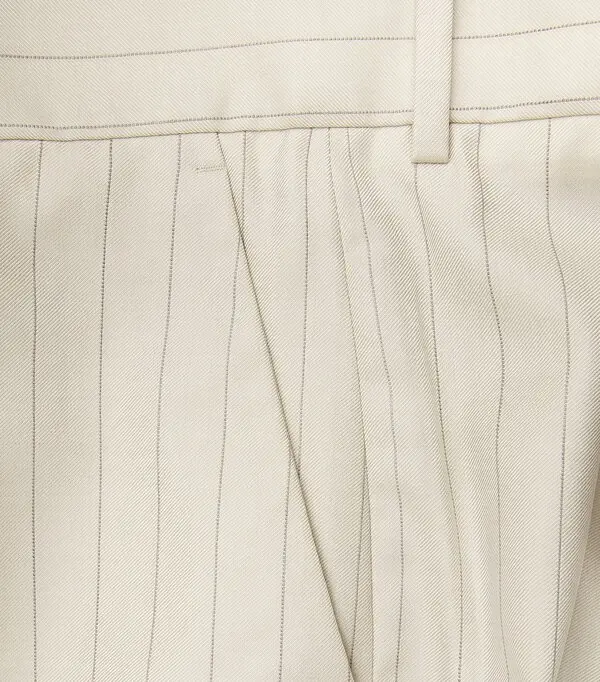 Acne Studios Wool Pinstripe Straight Trousers
