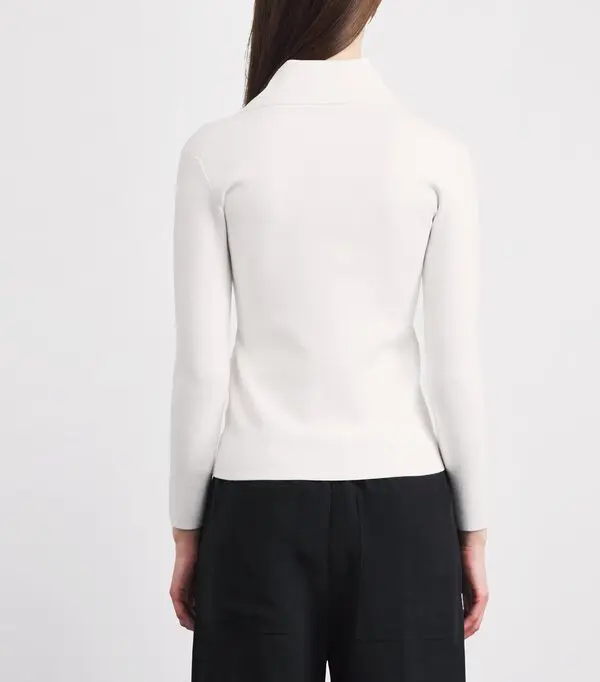 TOTEME Fitted Polo Cardigan