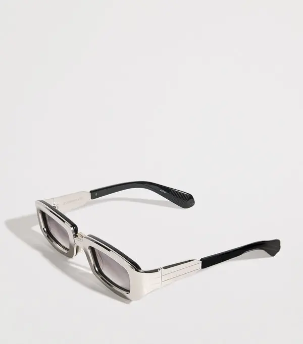 JACQUES MARIE MAGE Titanium Ryder Sunglasses
