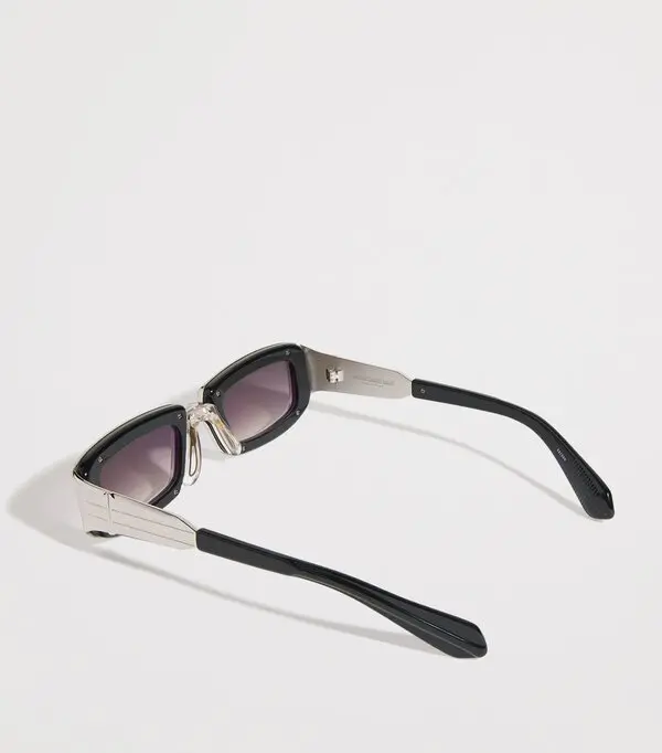 JACQUES MARIE MAGE Titanium Ryder Sunglasses