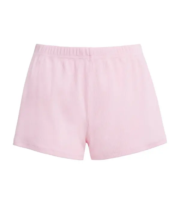 SKIMS Cotton Ribbed Shorts