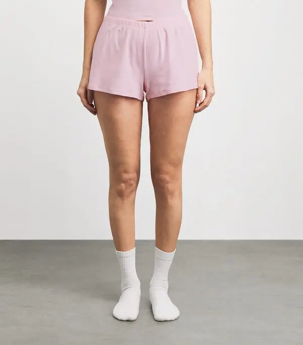 SKIMS Cotton Ribbed Shorts