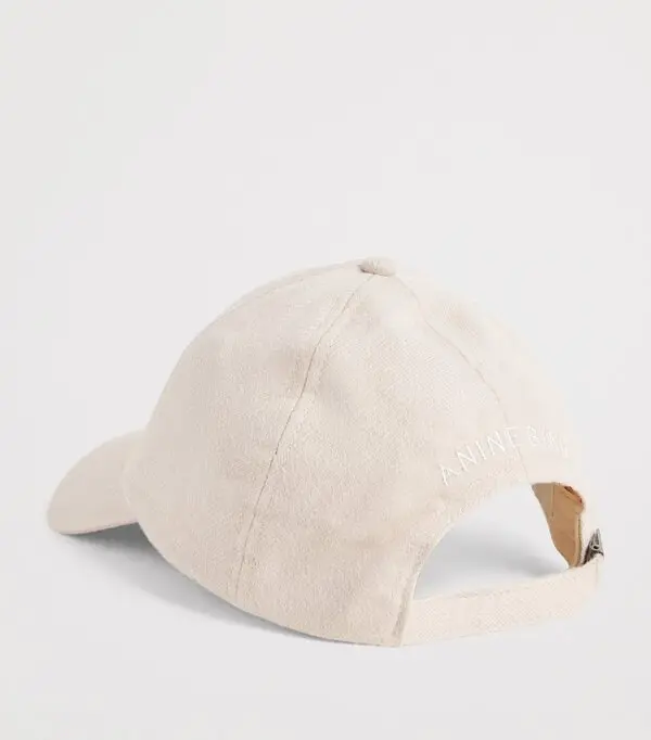 ANINE BING Embroidered Jeremy Baseball Cap