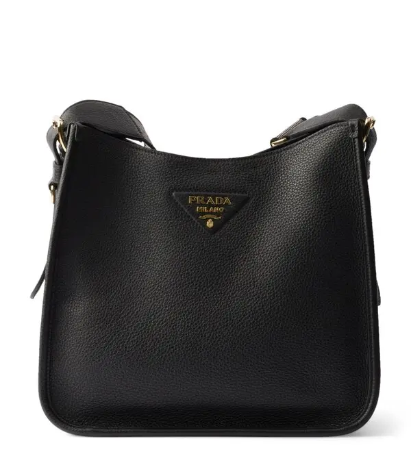 Prada Medium Leather Shoulder Bag