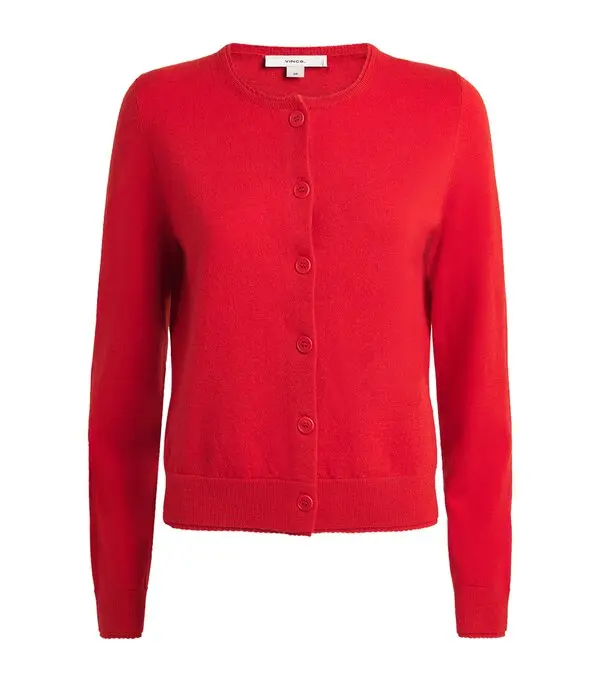 Vince Wool-cashmere Blend Cardigan