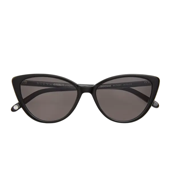 DÔEN Garrett Leight Doyenne Sunglasses - Black