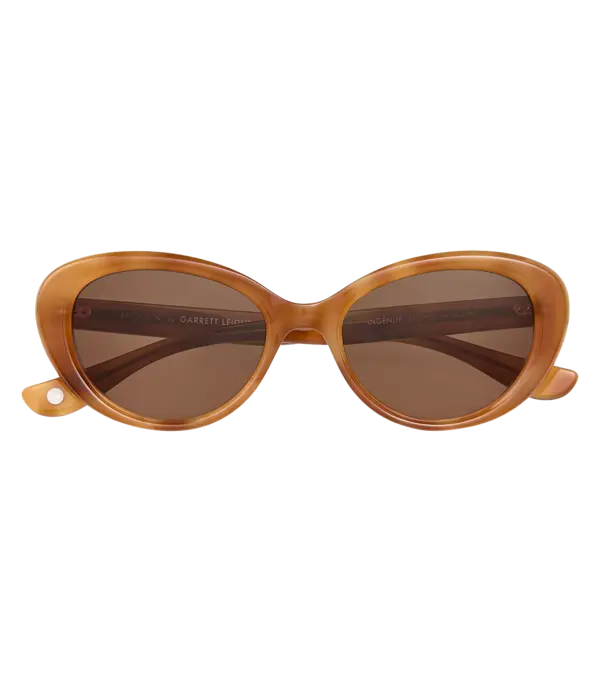 DÔEN By Garrett Leight Ingénue Sunglasses - Ember Tortoise