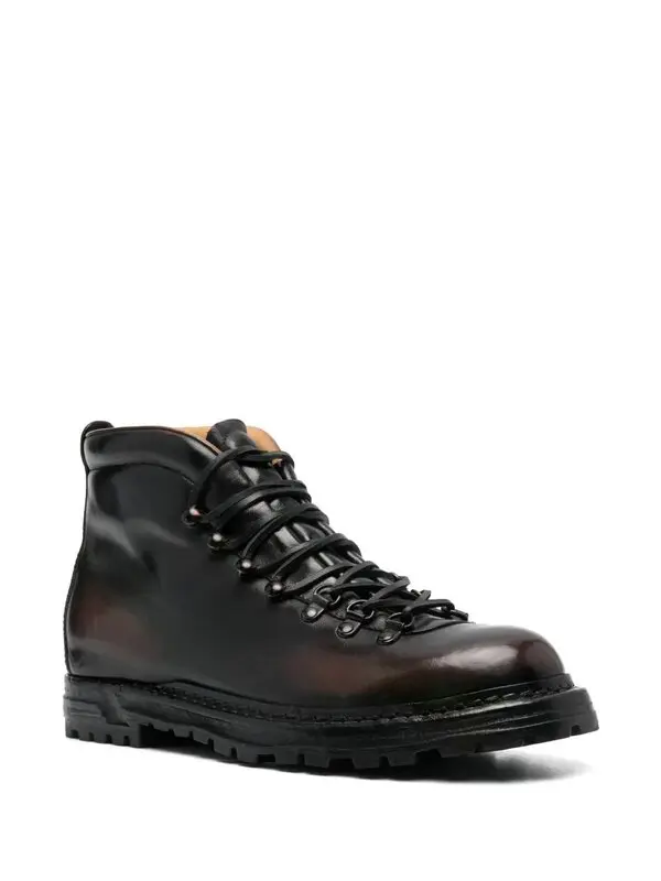 Officine Creative Artik 001 Leather Boots