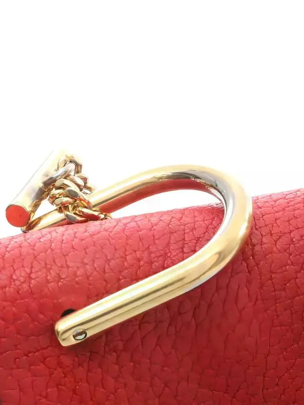 Chloé 2000s Drew Chain Crossbody Bag - Red