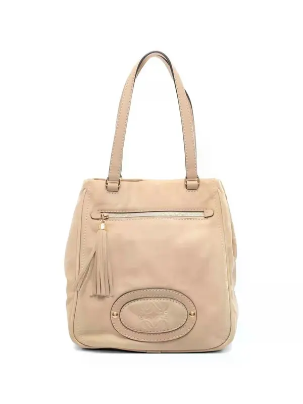 Loewe Anagram Leather Shoulder Bag