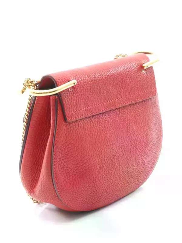 Chloé 2000s Drew Shoulder Bag With Chain Strap - Red