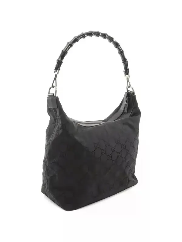 Gucci 2000s Bamboo-handle Tote Bag